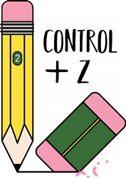Control + Z Vector Illustration | AnnTheGran.com