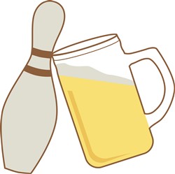 Beer & Bowling SVG file - SVG cut files.com | AnnTheGran.com