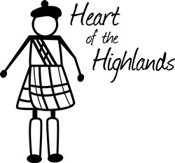 Highlands Vector Illustration | AnnTheGran.com