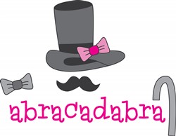 Abracadabra Vector Illustration | AnnTheGran.com