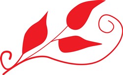 Leaf Flourish Vector Illustration | AnnTheGran.com