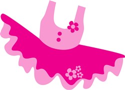 Tutu Vector Illustration | AnnTheGran.com