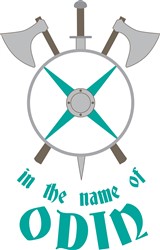 Name Of Odin Vector Illustration | AnnTheGran.com