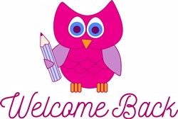 Welcome Back Vector Illustration | AnnTheGran.com
