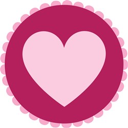 Pink Heart SVG file - SVG cut files.com | AnnTheGran.com
