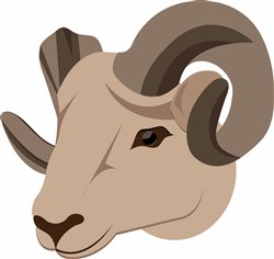 Ram Vector Illustration | AnnTheGran.com