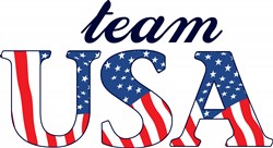 Team USA Vector Illustration | AnnTheGran.com