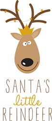 Santas Reindeer Vector Illustration | AnnTheGran.com