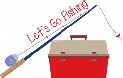 Go Fishing Vector Illustration | AnnTheGran.com