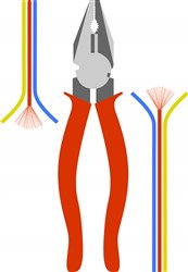 Wire Cutters Vector Illustration | AnnTheGran.com