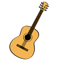 Acoustic Guitar SVG file - SVG cut files.com | AnnTheGran.com