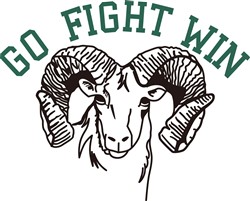 Go Fight Win Vector Illustration | AnnTheGran.com