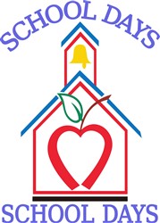 School Days Vector Illustration | AnnTheGran.com