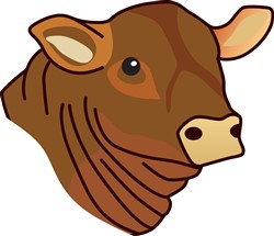 Angus Head Vector Illustration | AnnTheGran.com