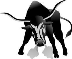 Longhorns Vector Illustration | AnnTheGran.com