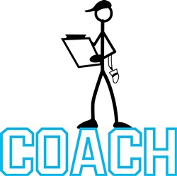 Coach Vector Illustration | AnnTheGran.com