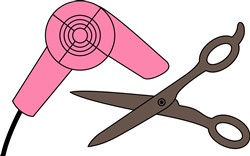 Cut and Dry Vector Illustration | AnnTheGran.com