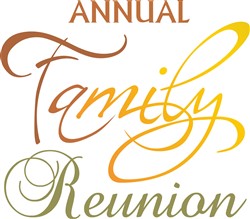 FAMILY REUNION SCRIPT Vector Illustration | AnnTheGran.com