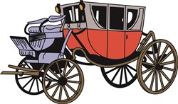 STAGECOACH Vector Illustration | AnnTheGran.com