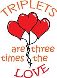 Triplets Vector Illustration | AnnTheGran.com