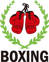 BOXING CREST Vector Illustration | AnnTheGran.com