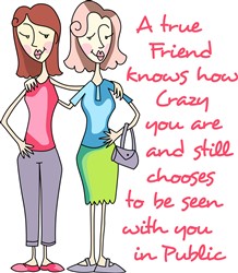 A TRUE FRIEND Vector Illustration | AnnTheGran.com