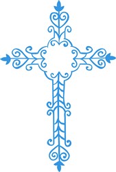 FILIGREE CROSS SVG file - SVG cut files.com | AnnTheGran.com