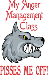 ANGER MANAGEMENT CLASS Vector Illustration | AnnTheGran.com