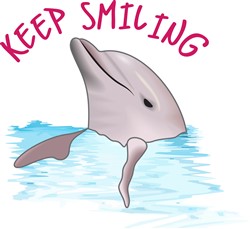 KEEP SMILING Vector Illustration | AnnTheGran.com