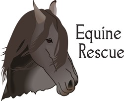 EQUINE RESCUE Vector Illustration | AnnTheGran.com