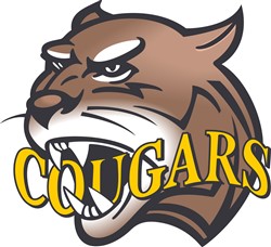 COUGARS MASCOT Vector Illustration | AnnTheGran.com