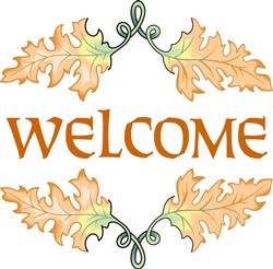 WELCOME Vector Illustration | AnnTheGran.com
