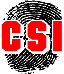 CSI FINGERPRINT Vector Illustration | AnnTheGran.com