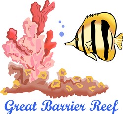 GREAT BARRIER REEF Vector Illustration | AnnTheGran.com