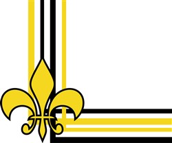 FLEUR DE LIS CORNER BORDER SVG file - SVG cut files.com | AnnTheGran.com
