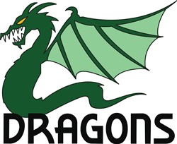 TEAM DRAGONS Vector Illustration | AnnTheGran.com