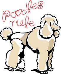 POODLES RULE SVG file - SVG cut files.com | AnnTheGran.com