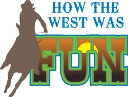 HOW THE WEST IS FUN Vector Illustration | AnnTheGran.com