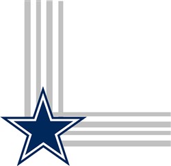 STAR CORNER BORDER Vector Illustration | AnnTheGran.com