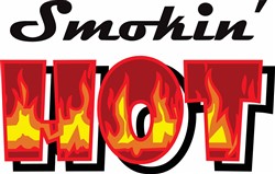 SMOKIN HOT Vector Illustration | AnnTheGran.com