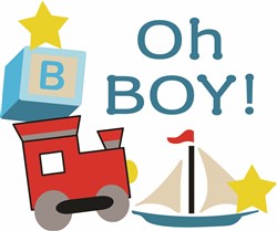 OH BOY Vector Illustration | AnnTheGran.com