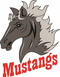 MUSTANG Vector Illustration | AnnTheGran.com
