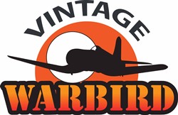 VINTAGE WARBIRD Vector Illustration | AnnTheGran.com