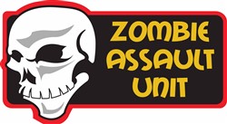 ZOMBIE ASSAULT UNIT Vector Illustration | AnnTheGran.com