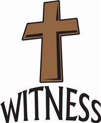 CROSS WITNESS SVG file - SVG cut files.com | AnnTheGran.com