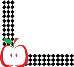APPLE CORNER BORDER SVG file - SVG cut files.com | AnnTheGran.com
