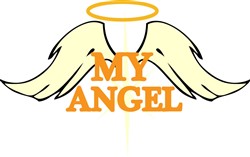 MY ANGEL Vector Illustration | AnnTheGran.com