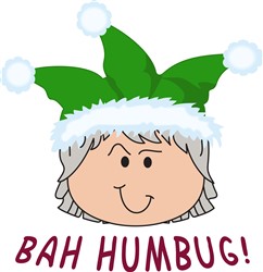BAH HUMBUG Vector Illustration | AnnTheGran.com