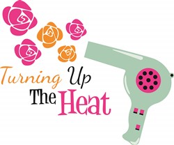 Turning Up The Heat Vector Illustration | AnnTheGran.com
