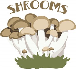 Shrooms Vector Illustration | AnnTheGran.com